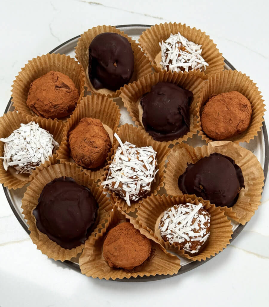 Sweetpotato Protein Truffles - North Carolina Sweetpotatoes